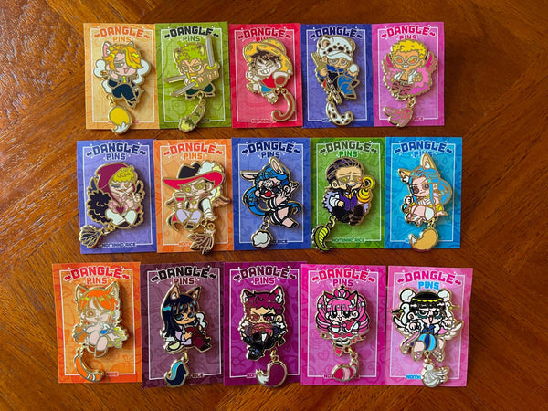 OP Dangle Pins Full Collection Bundle – Nominno
